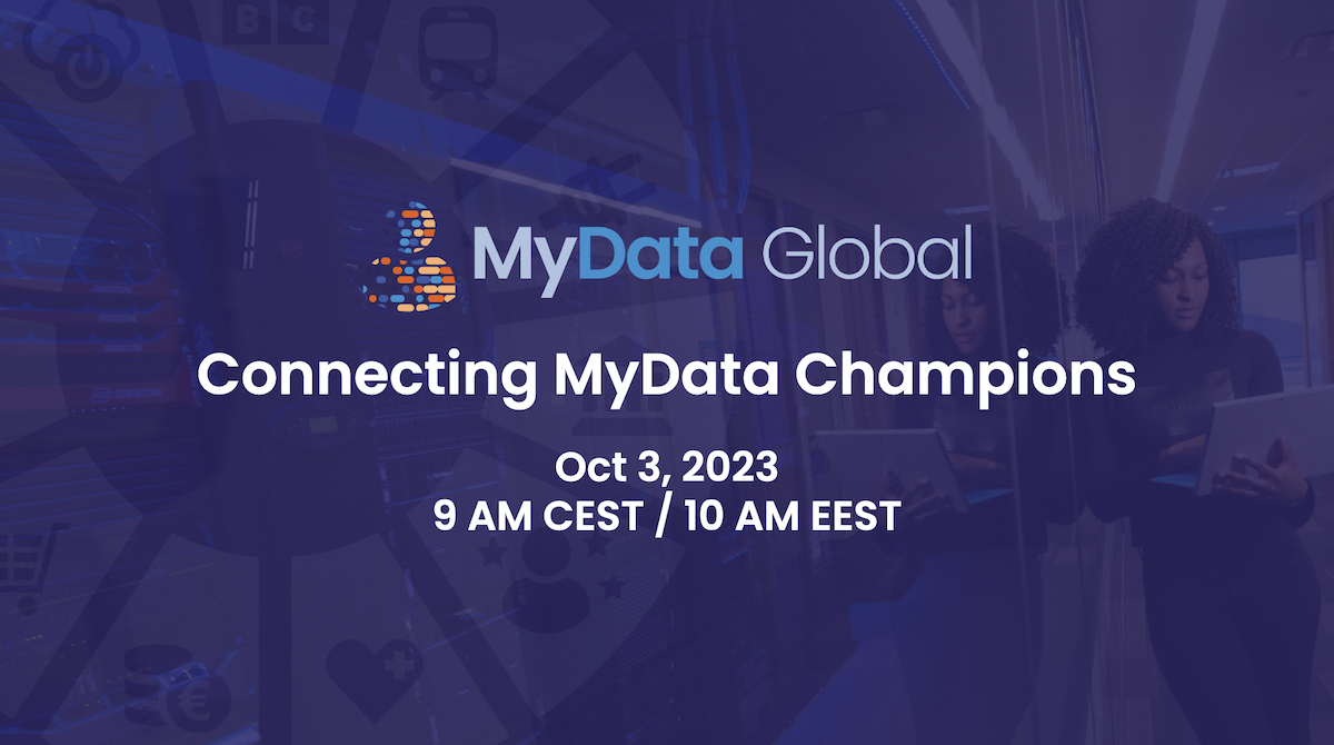 Connecting MyData Champions